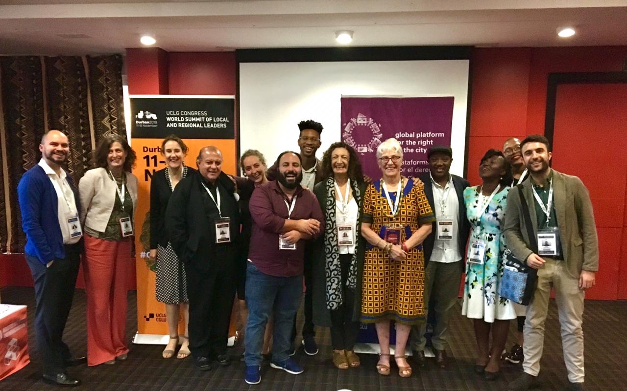 La PGDC se suma al 6o Congreso de CGLU en Durban - Right to the city