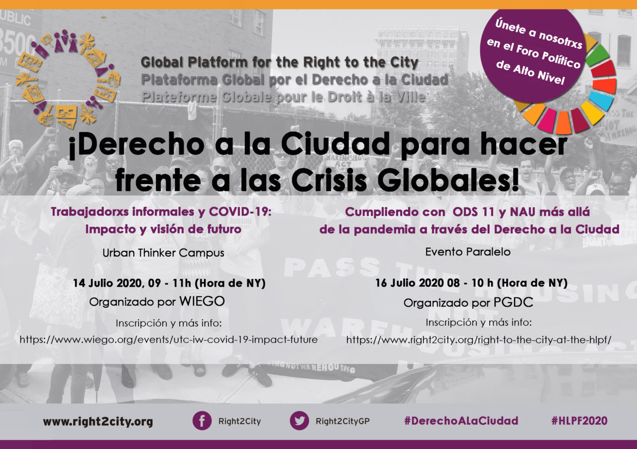 El Derecho a la Ciudad en el Foro Político de Alto Nivel - Right to the ...