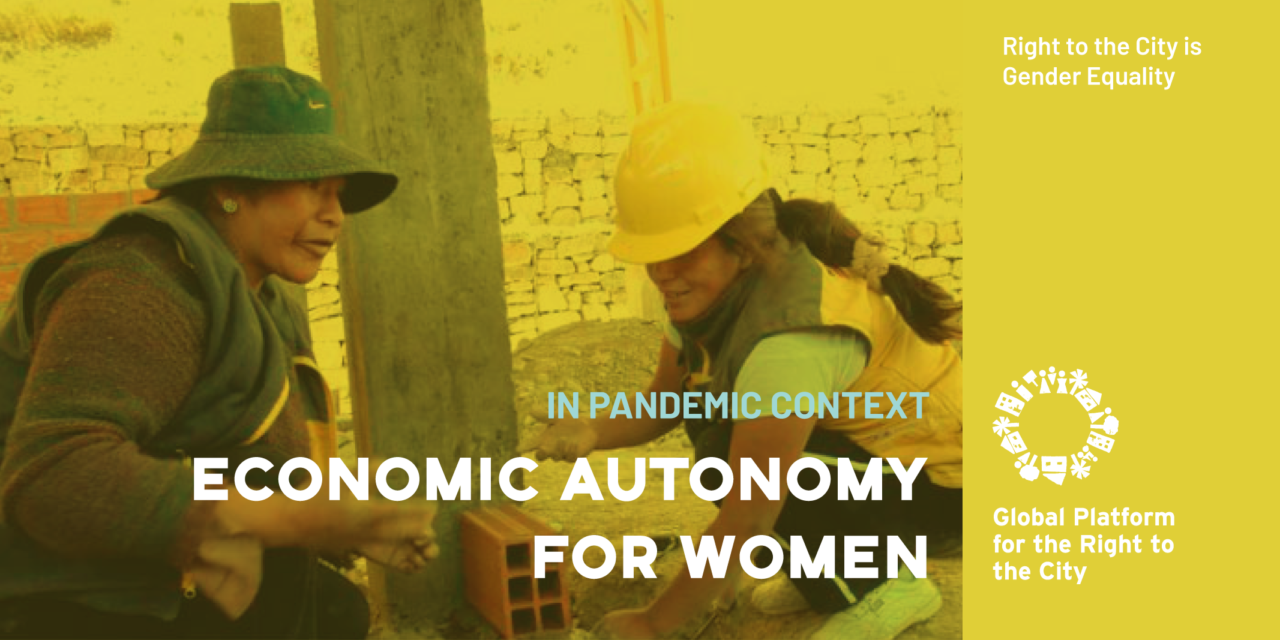8M 2021: The Right to the City is Gender Equality! - Right to the city