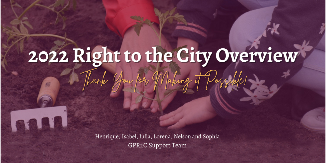 HOME - Right to the city